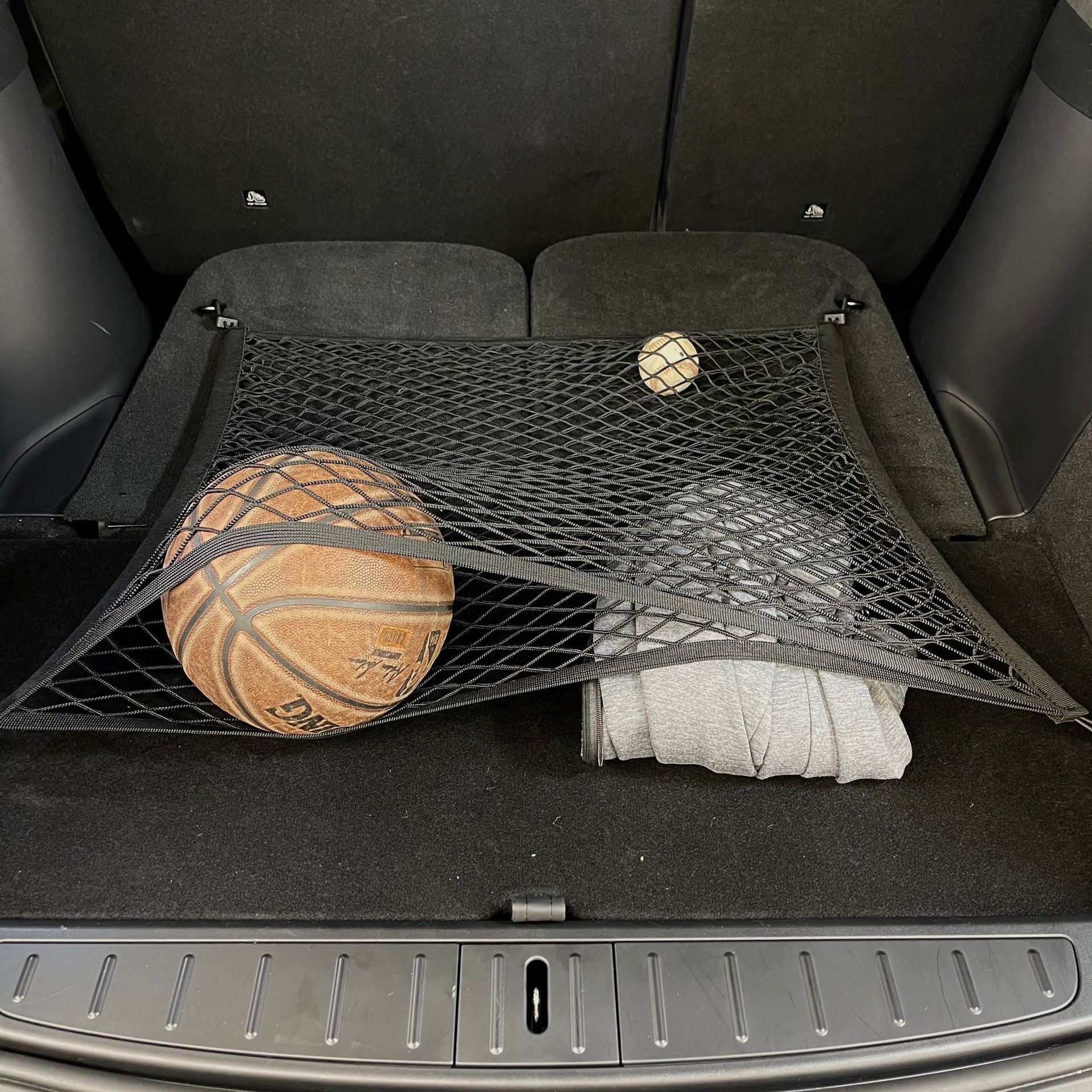Model X Cargo Bay Holding Net – RPM TESLA Aftermarket Accessories