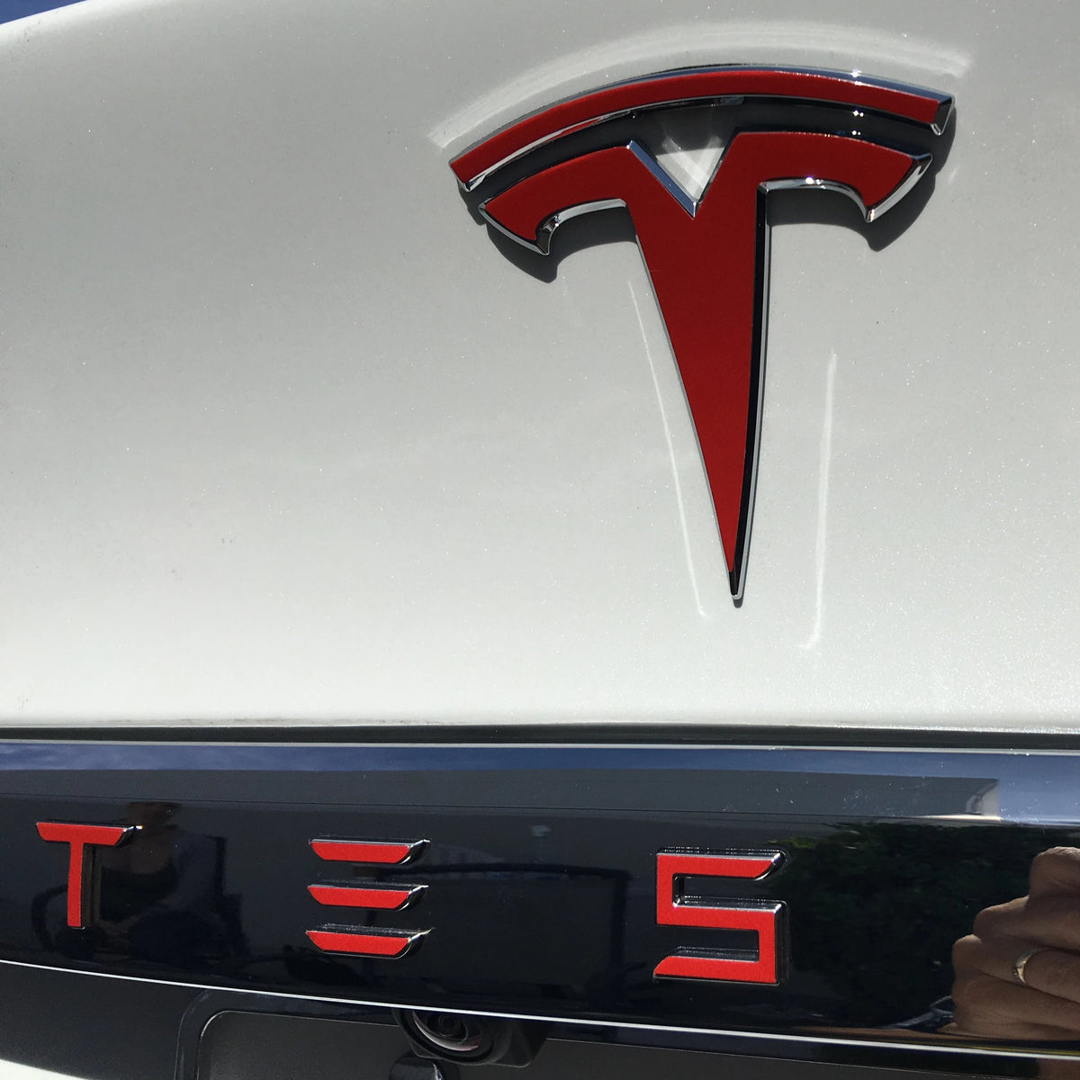 Model S & X Tailgate Applique TESLA Letters – RPM TESLA Aftermarket ...