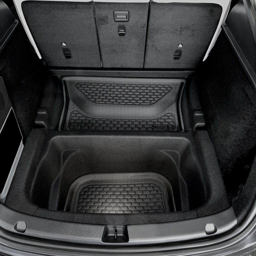2020-2025 | Model Y MAXpider 3D KAGU Dual Sub Trunk Mats (2 Piece Kit ...