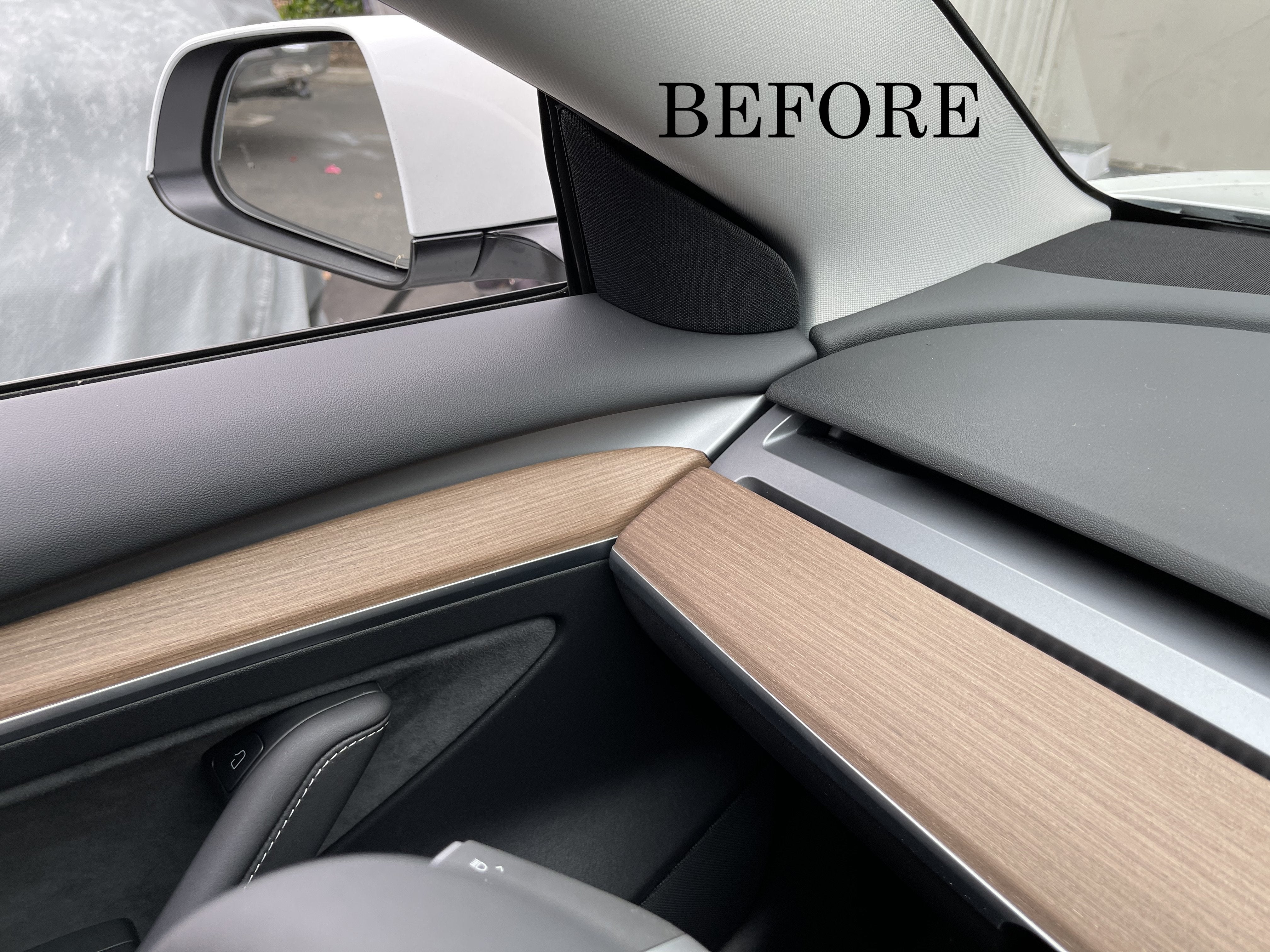 Model 3 & Y Extended Front Door Panel Overlays (Version 1.0) - Variety ...