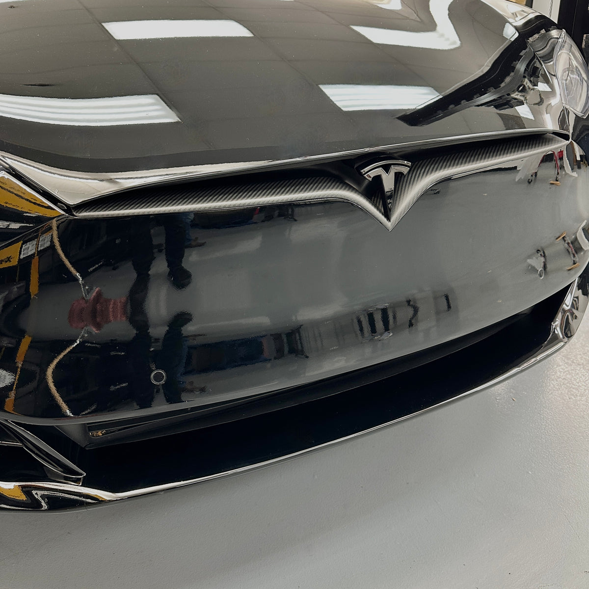 2015-2021 | Model S Front End Inlay - Real Molded Carbon Fiber – RPM ...