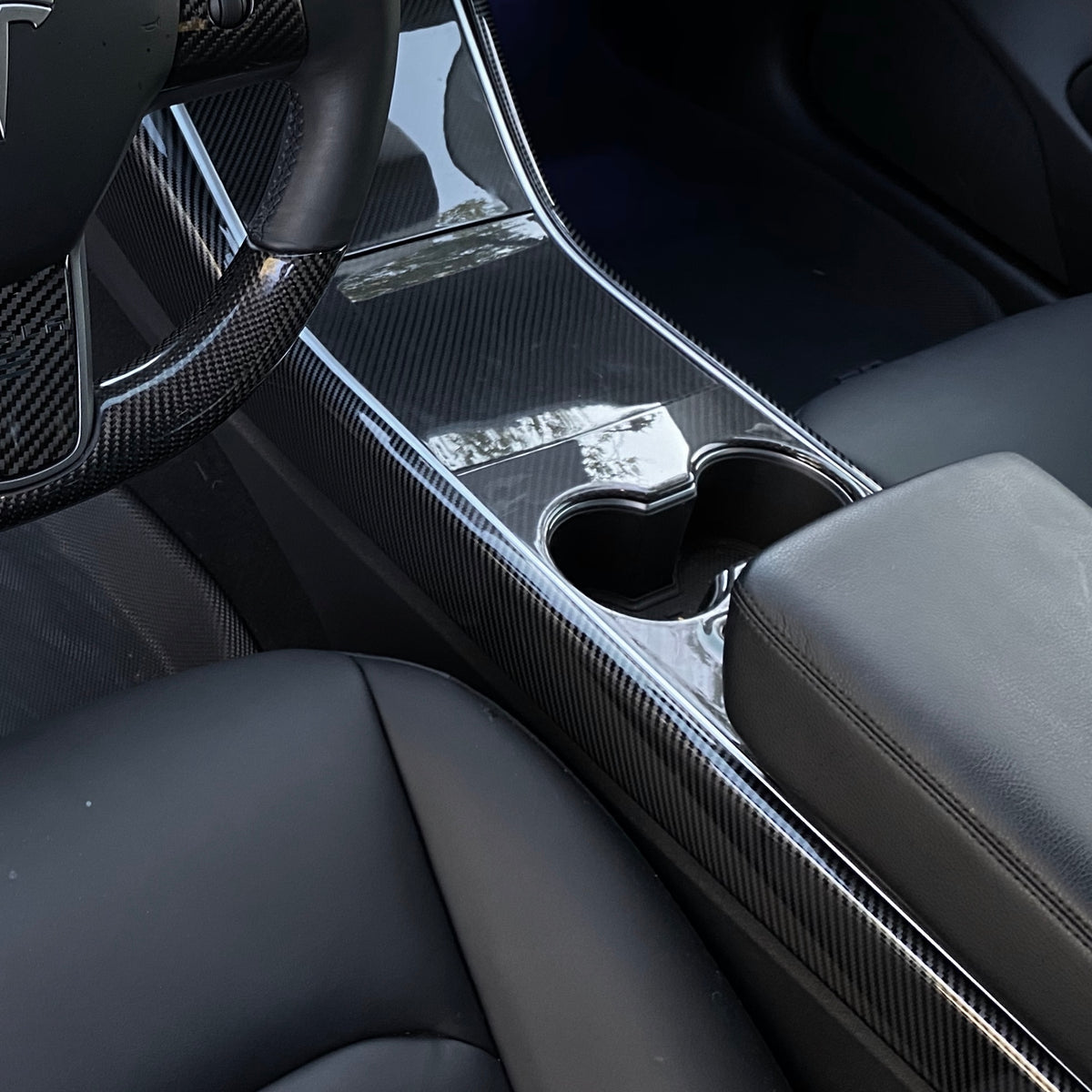 2017-2020 | Model 3 & Y Center Console Side Panel Caps (Gen. 1) - Vari ...