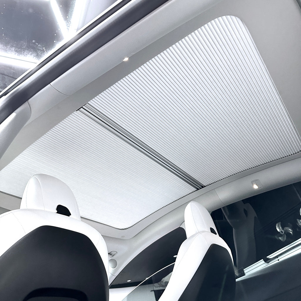 2020-2025 | Model Y Retractable Sunroof Sunshade - Heat Reducing & Lig ...