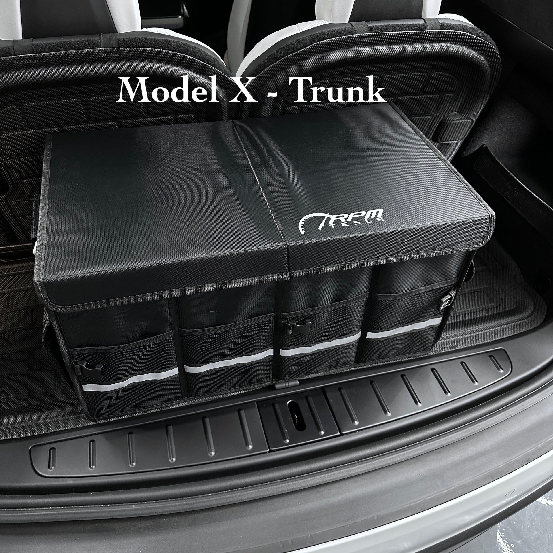 Model S3XY Collapsible Trunk Organizer - Fits Frunks, Trunks, & Sub Tr ...