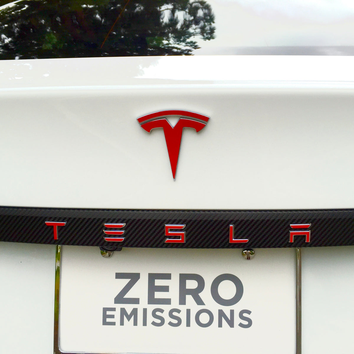 Model S & X Tailgate Applique TESLA Letters – RPM TESLA Aftermarket ...