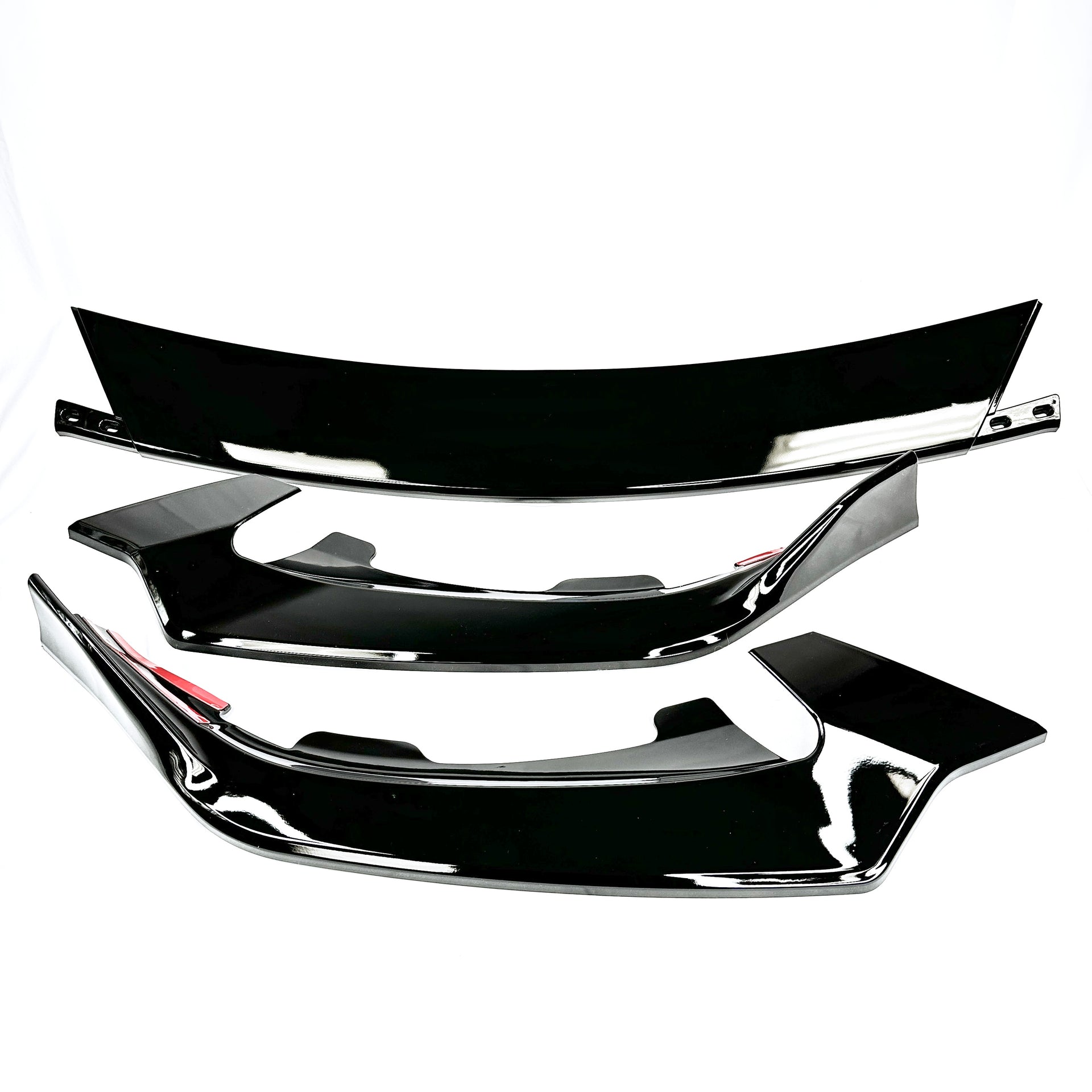 2021+ | Model S Front Lip Spoiler ABS Plastic (3 Pieces) - Variety ...