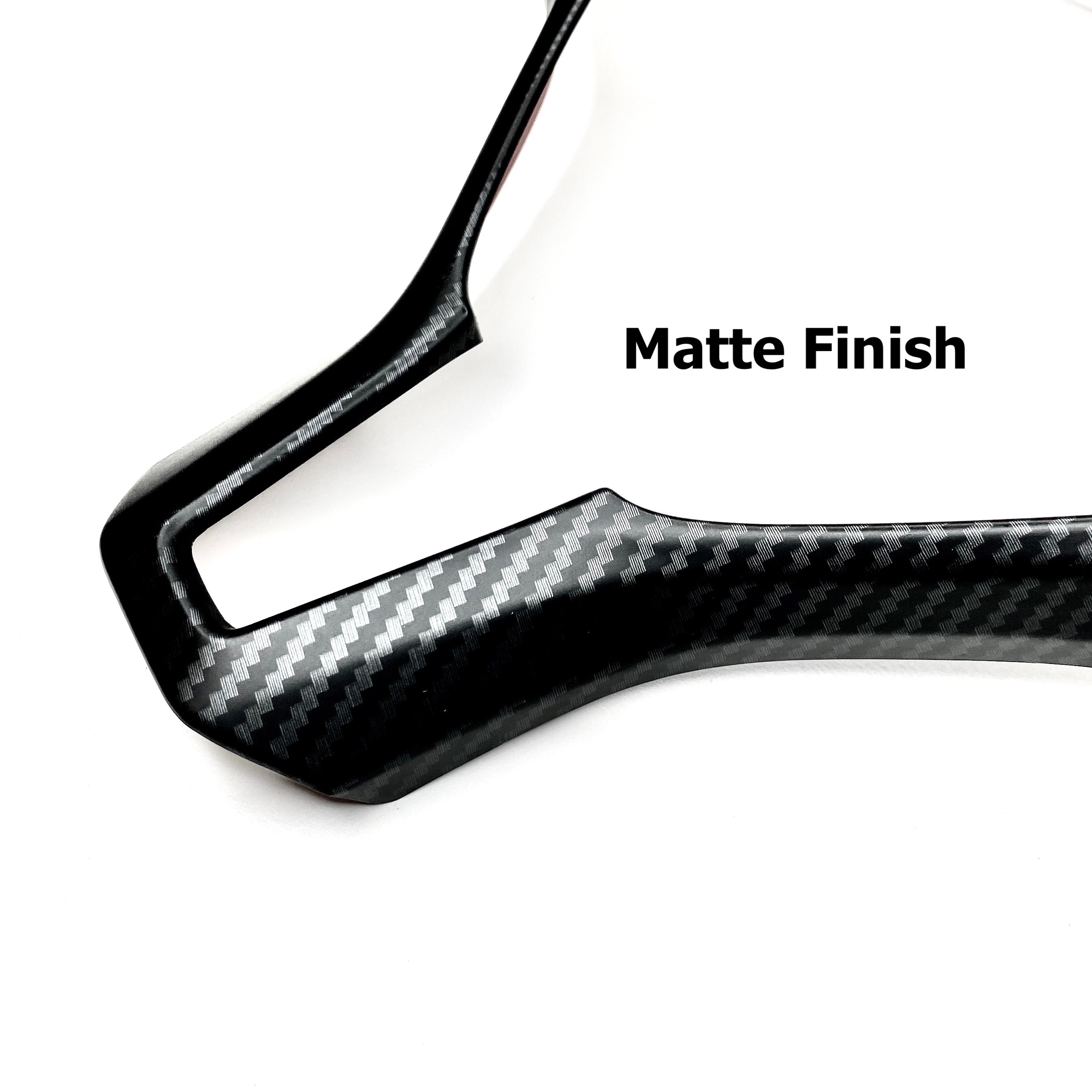 2012-2020 | Model S & X Steering Wheel Bezel Cap - Hydro Carbon Fiber ...