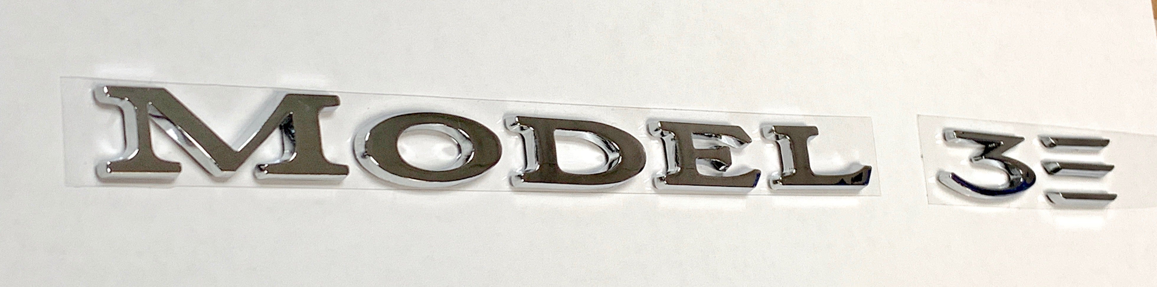 Model 3 Emblem Badges – RPM TESLA Aftermarket Accessories