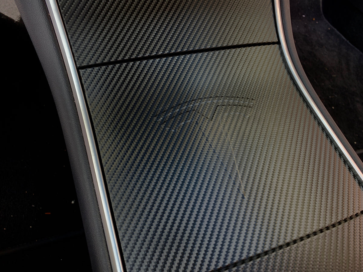 Model 3 & Y Center Console Vinyl Wraps (Gen. 1) – RPM TESLA Aftermarket ...
