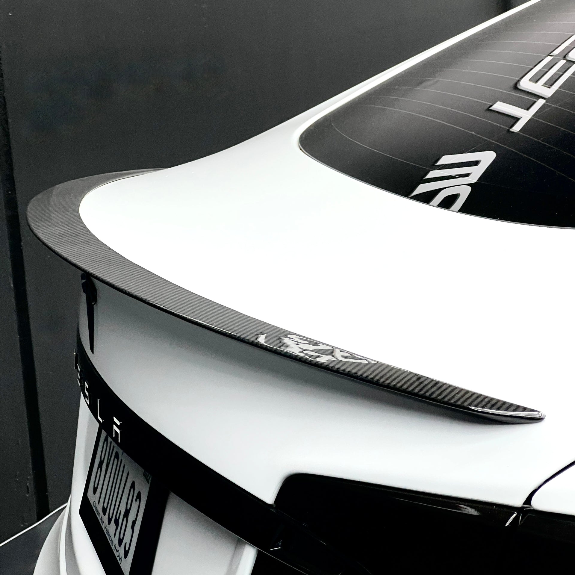 Model S Plaid Performance Spoiler - Real Molded Carbon Fiber – RPM ...