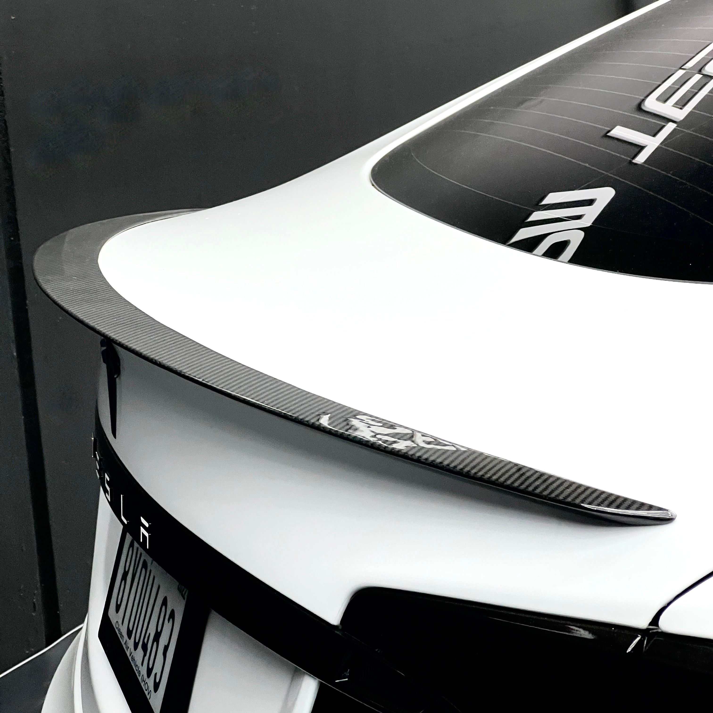 Model S Plaid Performance Spoiler - Real Molded Carbon Fiber – RPM ...