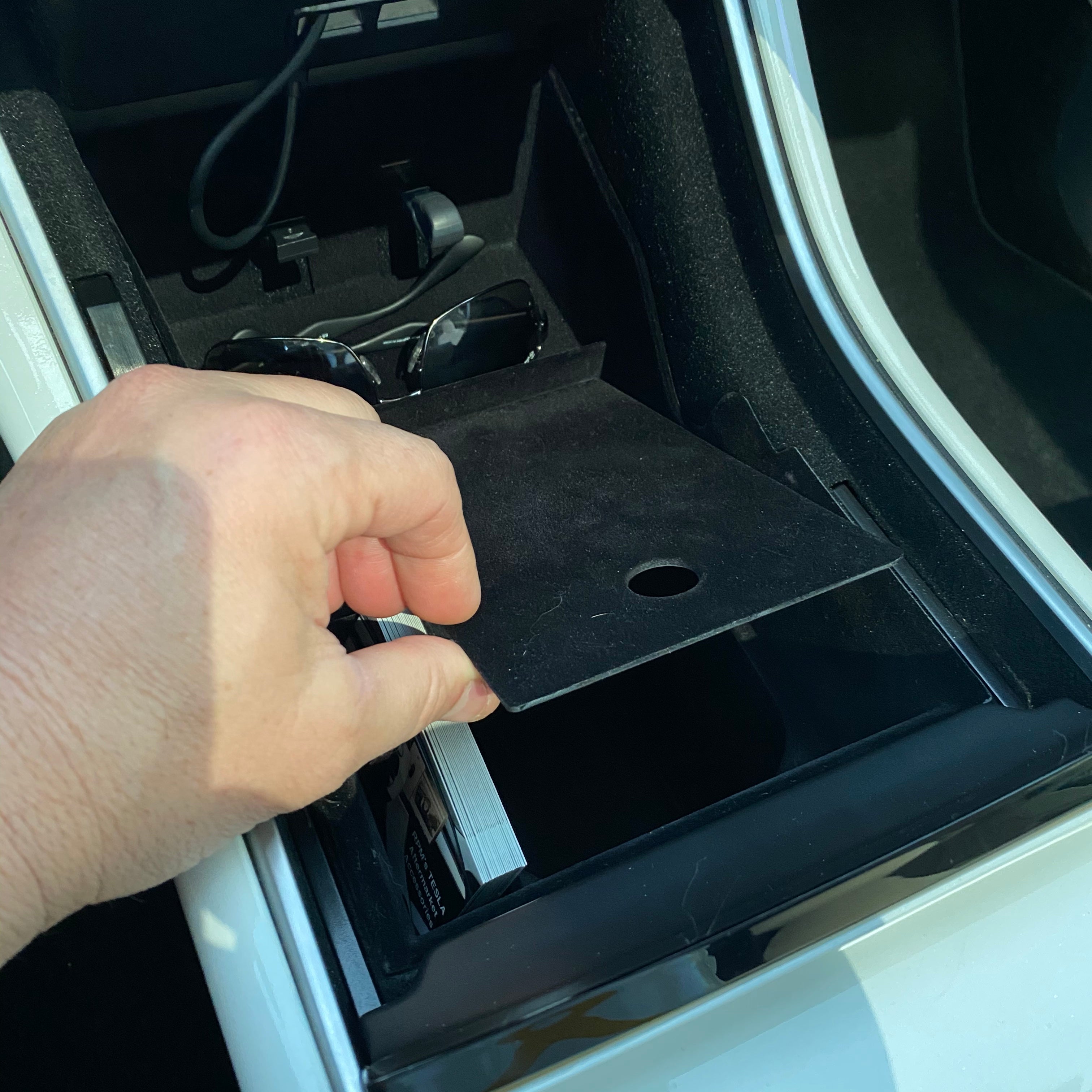 Model 3 Center Console Organizational Tray – RPM TESLA Aftermarket ...