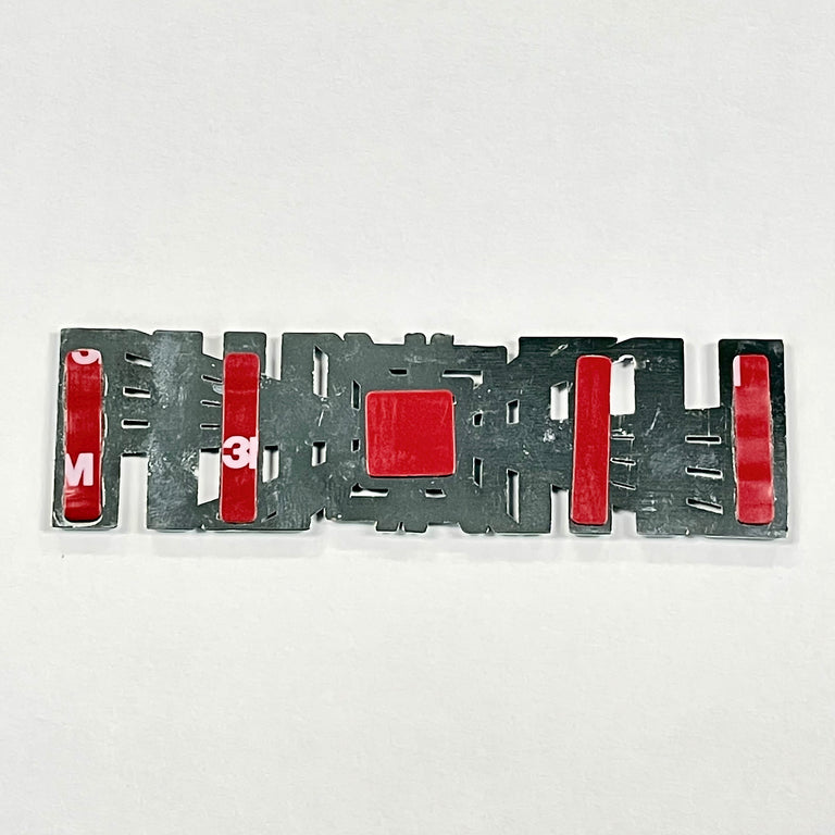 Tesla Plaid Spaceballs Tribute, Die-Cast Aluminum Badge Trunk Emblem ...