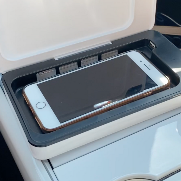 UV Sanitizing Smartphone Bath with Wireless Charging – RPM TESLA ...