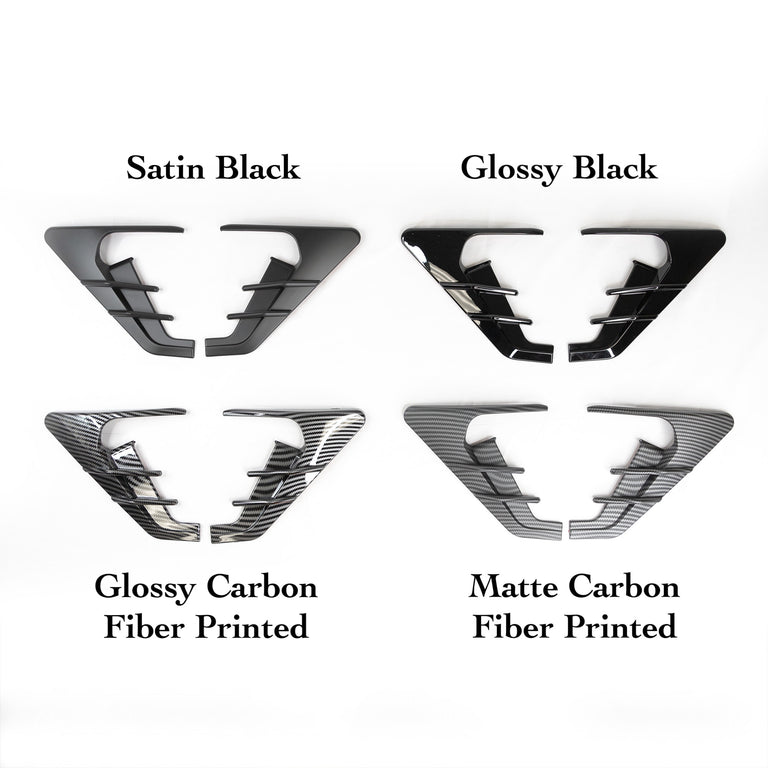 2017-2023 Model 3 & Y Turn Signal Cap & Fender Accent Flares ( 1 Pair ...