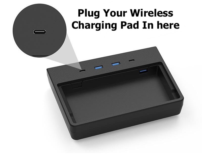 Model 3 & Y Charging Port Dock for Center Consoles - Version 2 USB-C+A ...
