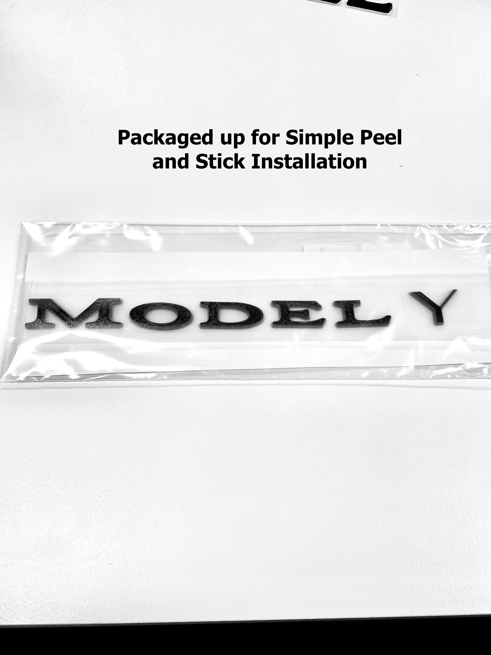 Model Y Emblem Badges – RPM TESLA Aftermarket Accessories