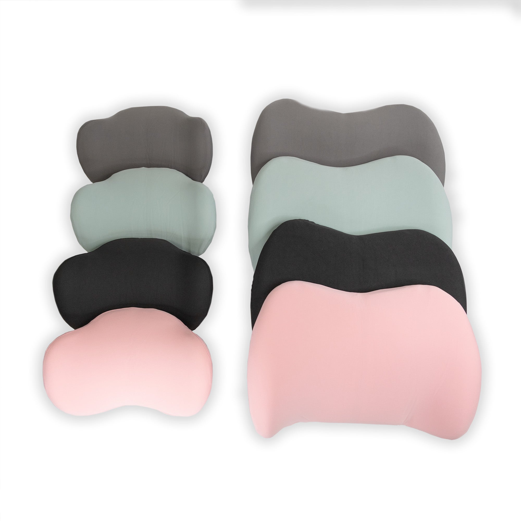 Headrest & Lumbar Support Pillow Ultra-Soft Memory Foam - Variety ...