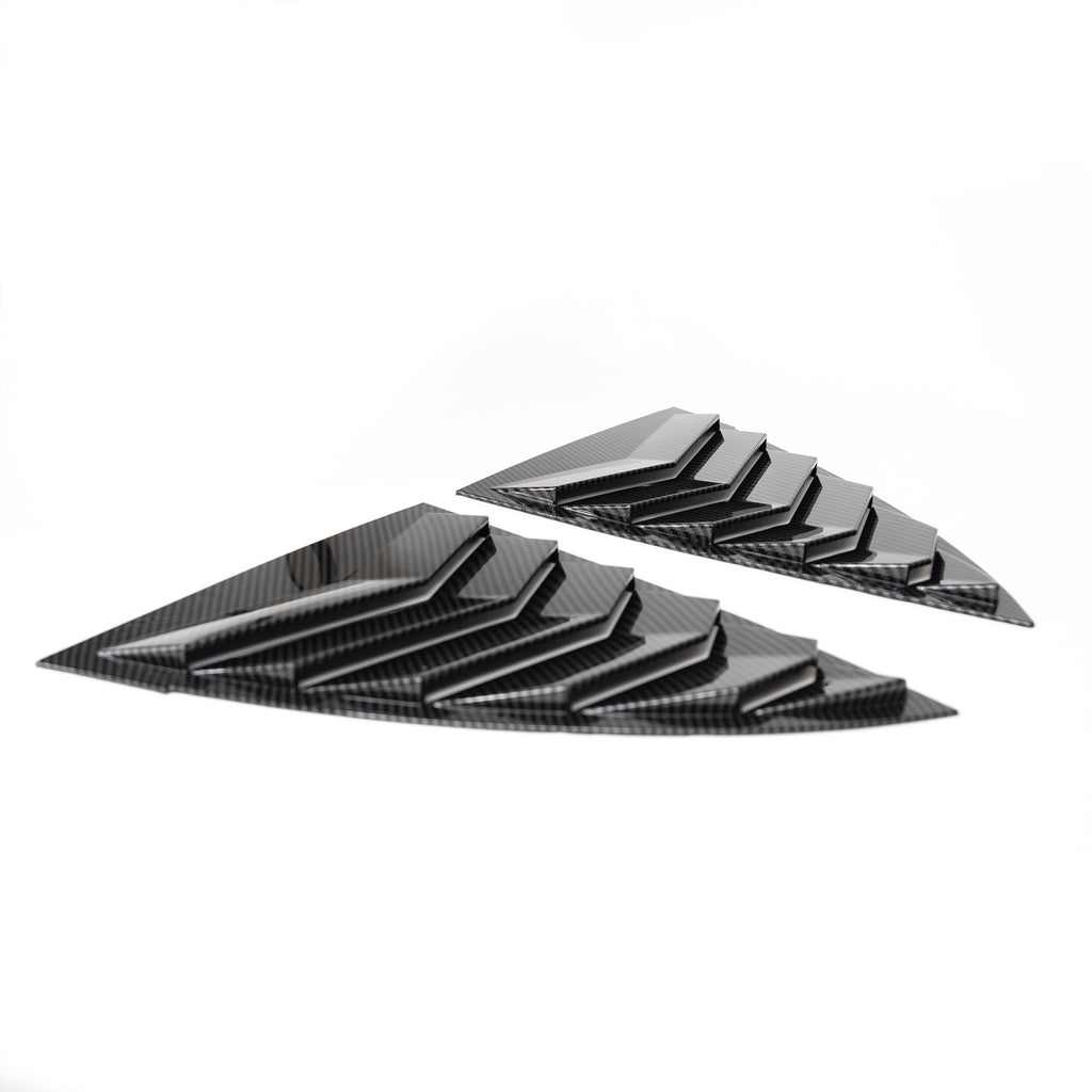 2020+ | Model Y Rear Quarter Window Louver Covers (1 Pair) - Variety ...