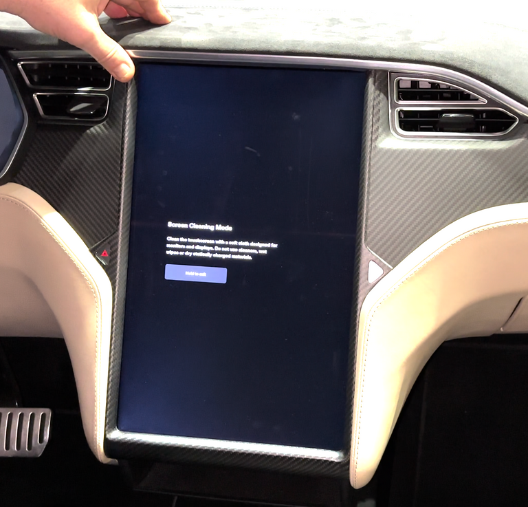 2012-2020 | Model S & X Display Screen Bezel Overlay - Real Molded Car ...