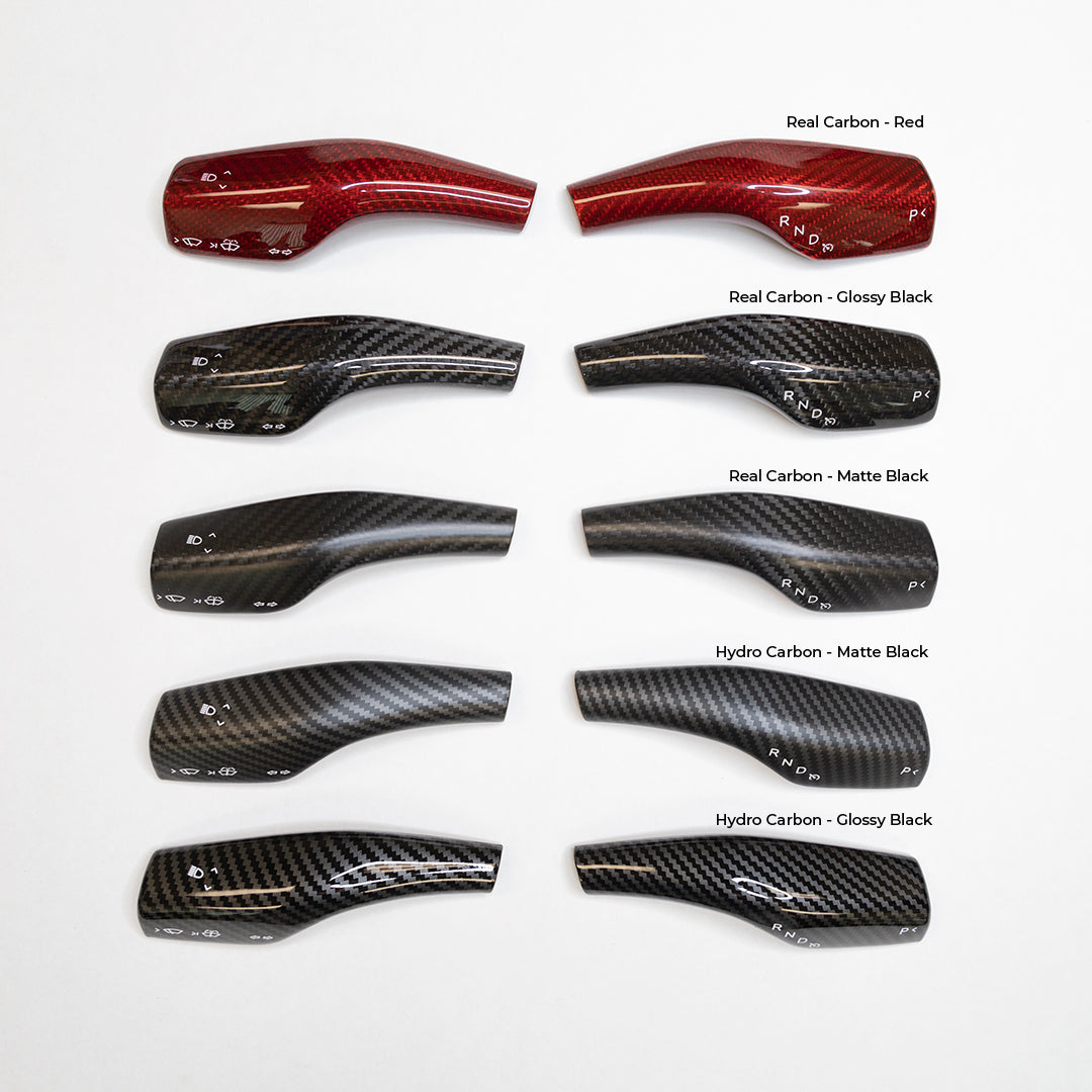 Model 3 & Y Turn Signal Stalk Covers - Carbon Fiber Variety* (1 Pair ...