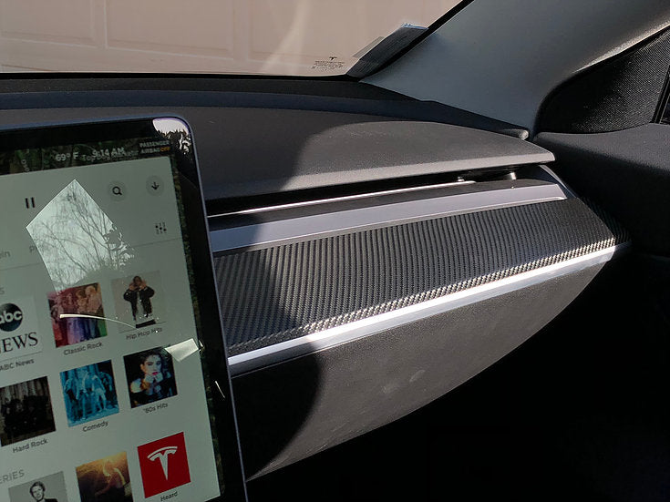 Model 3 & Y Vinyl Dashboard Wrap (Gen. 2) – RPM TESLA Aftermarket ...