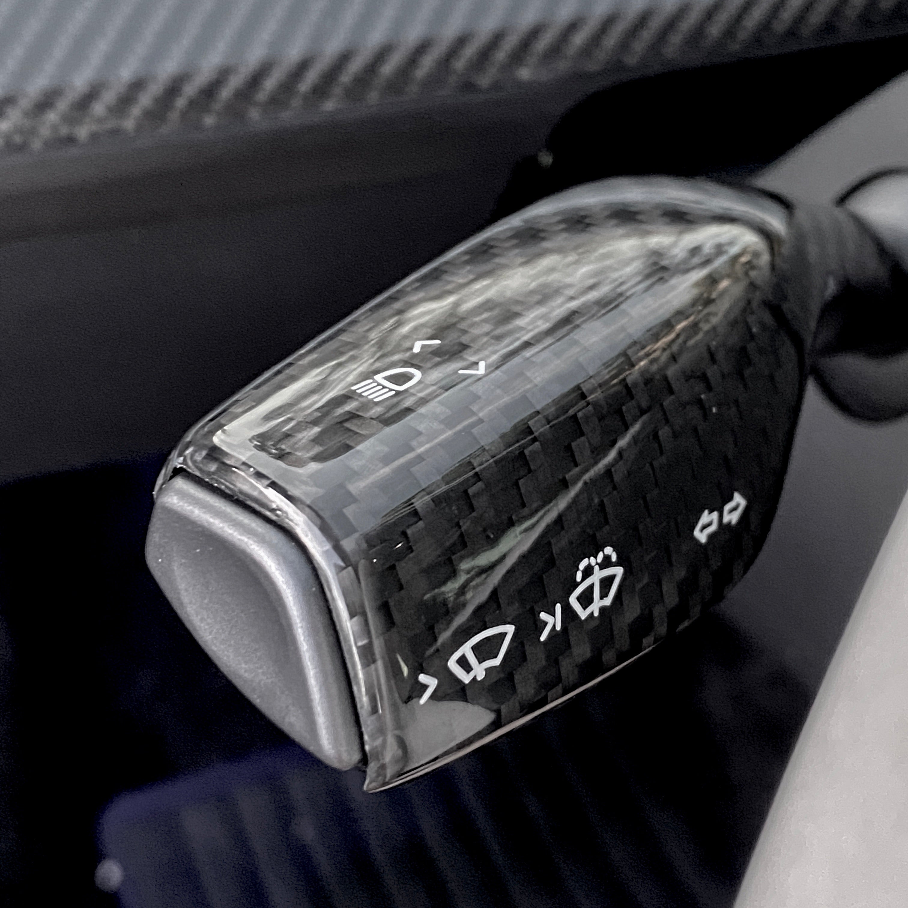 Model 3 & Y Turn Signal Stalk Covers - Carbon Fiber Variety* (1 Pair ...