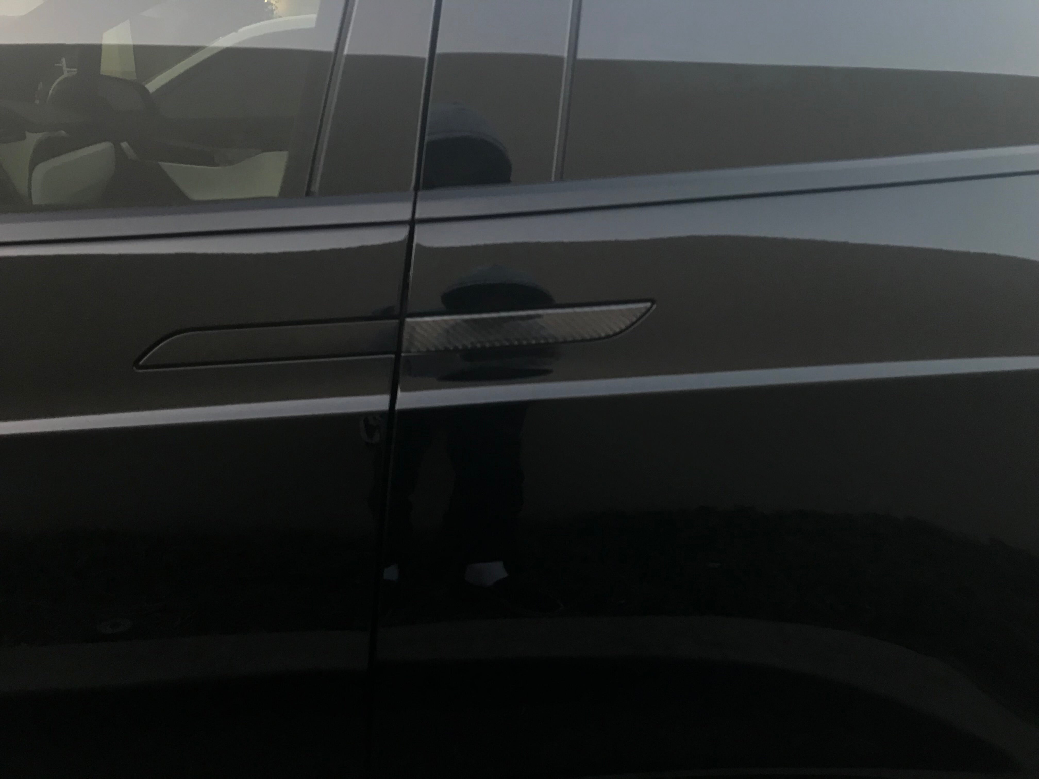 Model X Door Handle Overlay - Flexible Urethane Carbon Fiber – RPM ...