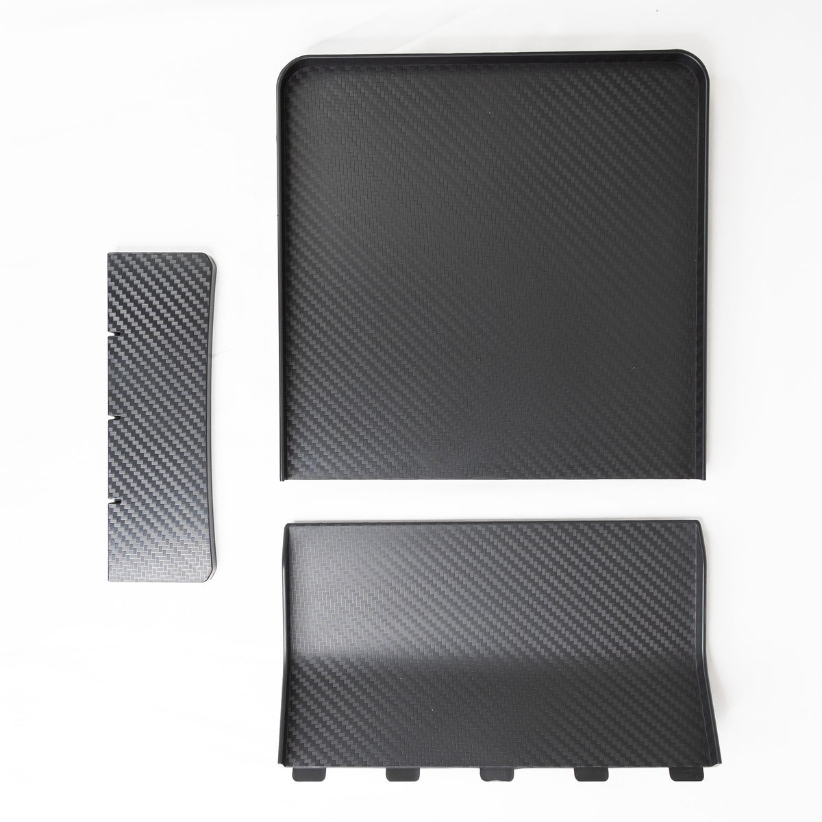 Model 3 & Y Center Console Removable Table Shelf (Gen. 2) - Carbon Fib ...